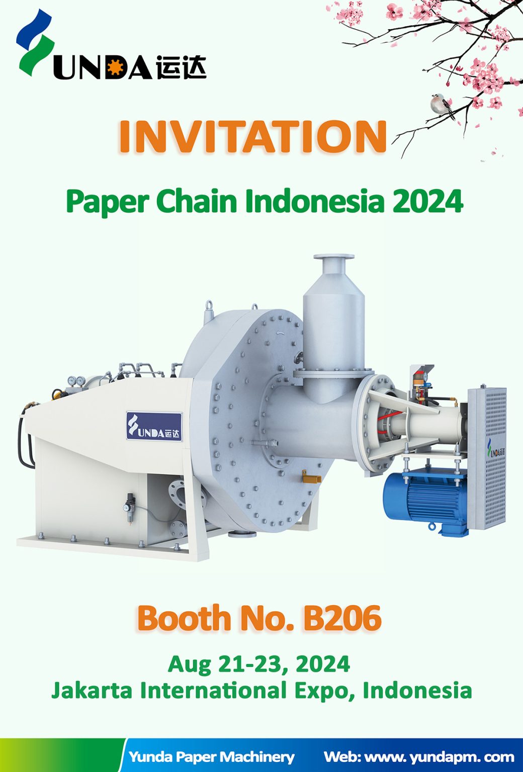 Yunda sincerely invites you to visit our booth of Paper Chain Indonesia ...