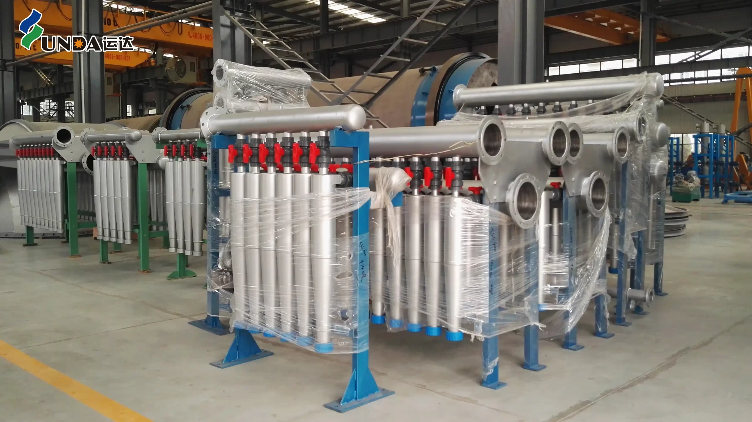 TMZC-600 heavy impurity cleaner - Yunda Paper Machinery